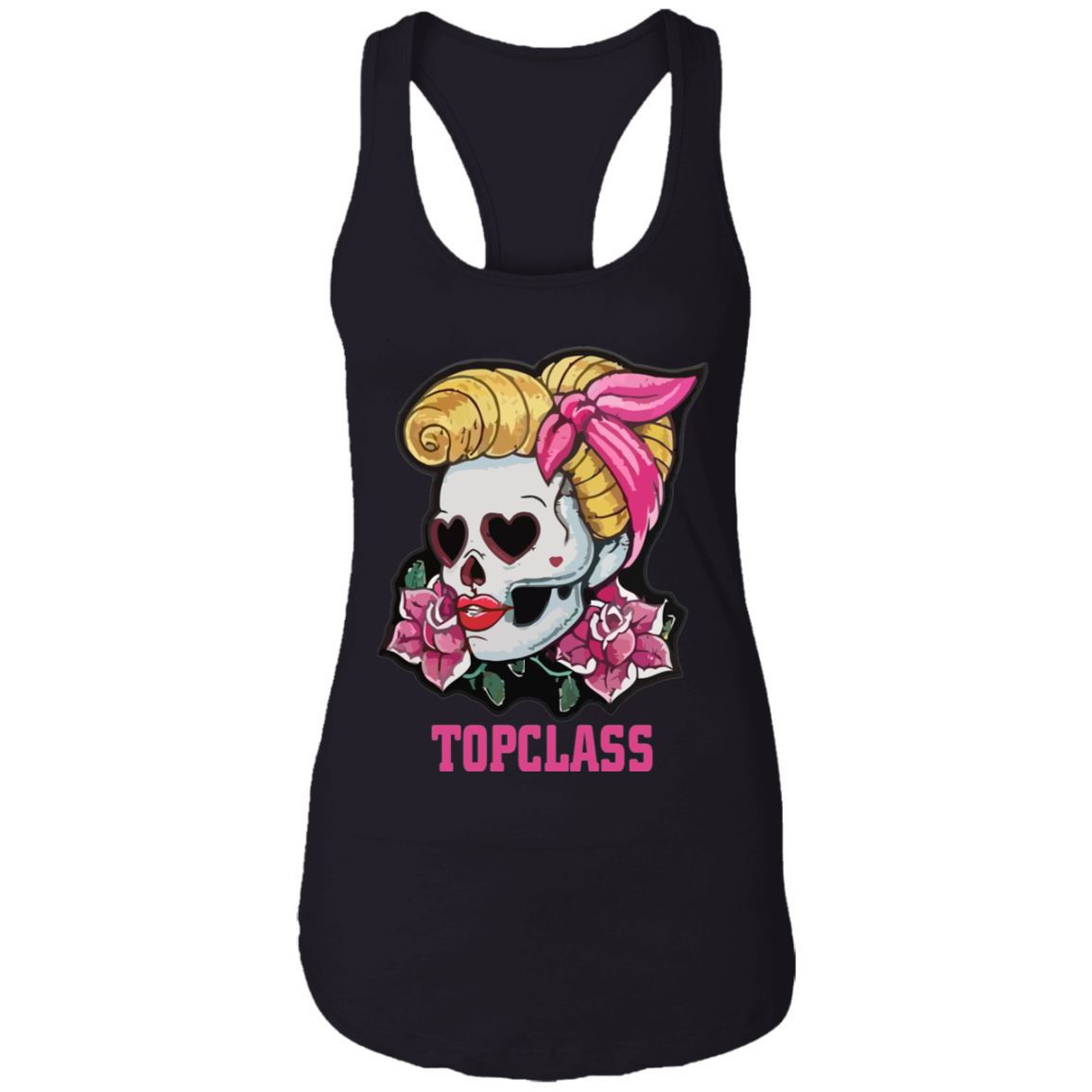 Topclass Pink pin up girl Tank Top - Topclass Mafia